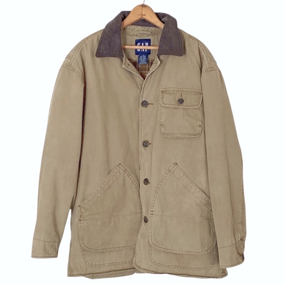 GAP | Jackets & Coats | Vintage Gap Utility Barn Coat Chore Jacket ...